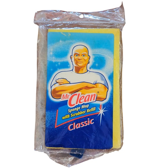 Mr. Clean | Other | Mr Clean Classic Sponge Mop With Scrubber Refill ...